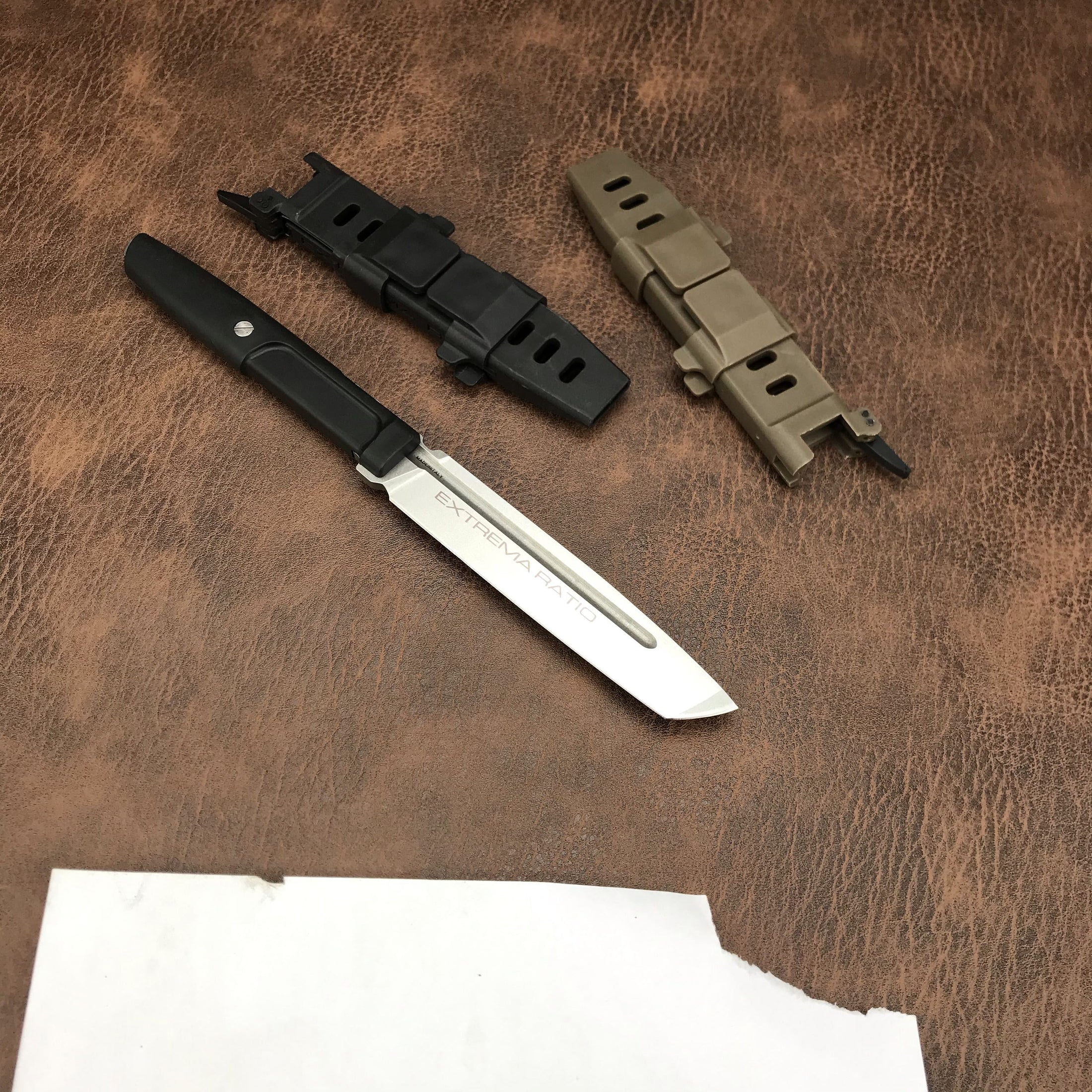 Fixed Blade Stiletto Knives Nylon Glass Fiber Handle EDC Outdoor ...